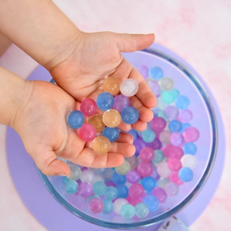 Biodegradable water beads - unicorn bubbles – Two Little Finches
